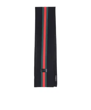 Gucci Web' Scarf - Black