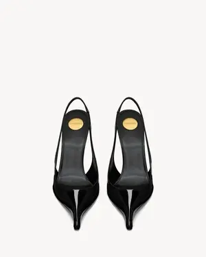 Saint Laurent Slingback Stiletto Sandals