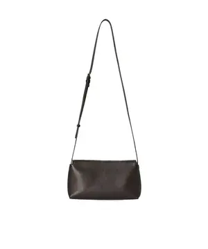THE ROW Rene Crossbody Bag - Dark Brown