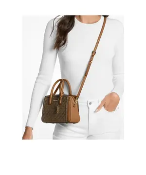 Michael Kors Laila Extra-small Signature Logo Crossbody Bag