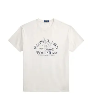 Polo Ralph Lauren Polo Team Print T-shirt - White