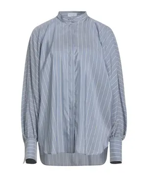 Brunello Cucinelli Striped Shirt - Blue