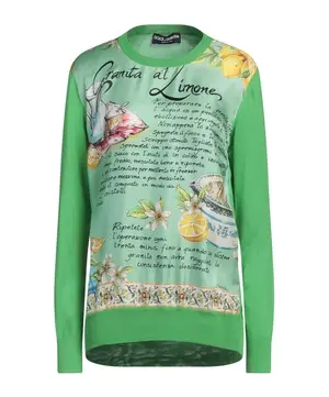 Dolce & Gabbana Colorful Lightweight Knit Top - Green
