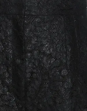 Dolce & Gabbana Solid Color Lace Shorts