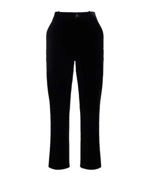 Saint Laurent Velvet Straight Leg Trousers
