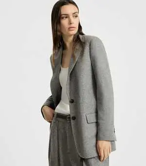 Brunello Cucinelli Cashmere Jersey Blazer