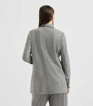 Brunello Cucinelli Cashmere Jersey Blazer