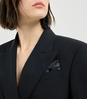 Brunello Cucinelli Wool-blend Double-breasted Jacket