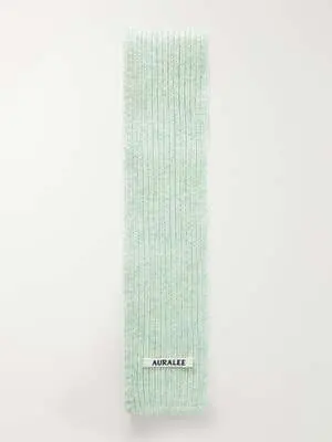 Auralee Cashmere Scarf - Mint
