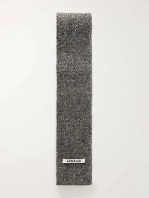 Auralee Cashmere Scarf - Gray