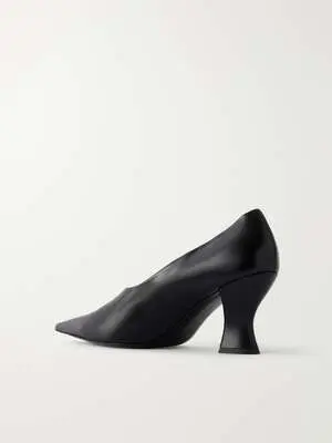 Khaite Colleen 75 Leather Pumps