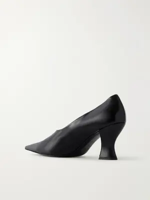 Khaite Colleen 75 Leather Pumps