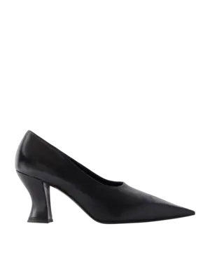Khaite Colleen 75 Leather Pumps - Black