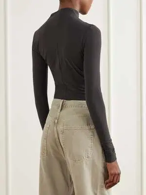 AGOLDE Lupin Gathered Stretch Bodysuit