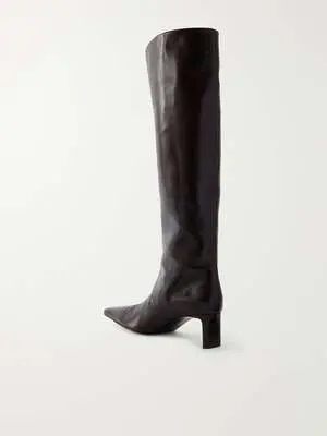 Khaite Ona 55 Knee-high Leather Boots