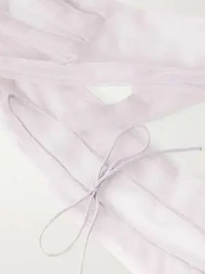 PAULINE DUJANCOURT Flora Tulle Gloves