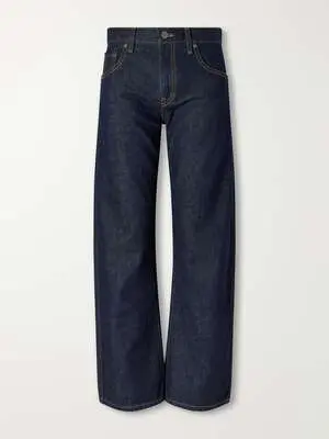 Khaite Kerrie Mid-rise Straight-leg Jeans - Blue
