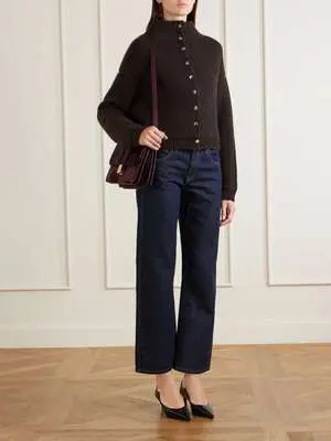 Khaite Kerrie Mid-rise Straight-leg Jeans