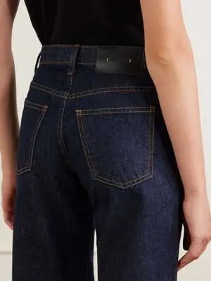 Khaite Kerrie Mid-rise Straight-leg Jeans