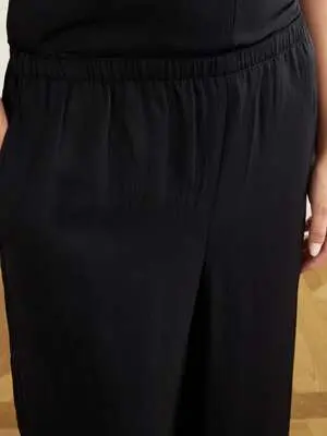 Theory Crepon Wide-leg Pants