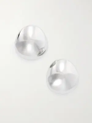 Alaïa Dome-tone Earrings - Silver