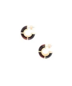 LIZZIE FORTUNATO Zellige Earrings - Red