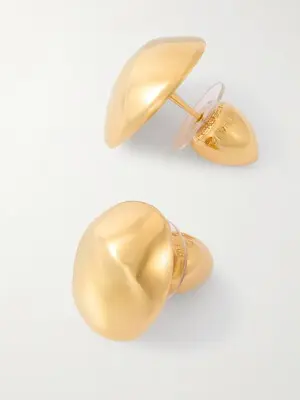 Alaïa Dome Earrings - Gold