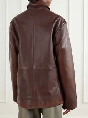 Studio Nicholson Landau Leather Jacket