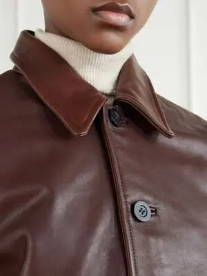 Studio Nicholson Landau Leather Jacket