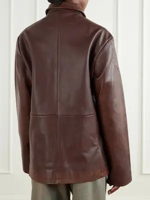 Studio Nicholson Landau Leather Jacket