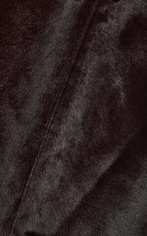 Nour Hammour Alana Pony Hair Midi Skirt