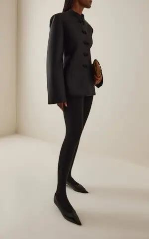Nour Hammour Cashmere-wool Tights - Black