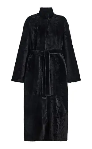 Nour Hammour Grace Shearling Coat