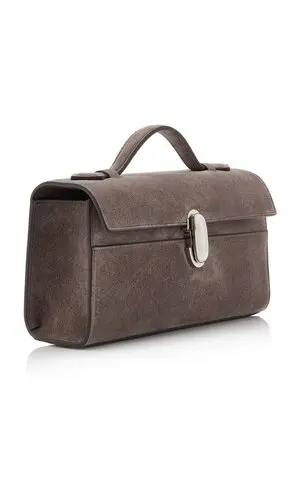 Savette Symmetry Suede Pochette