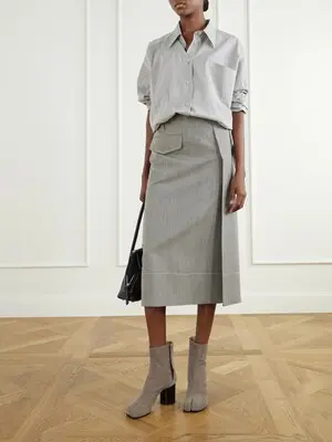MAISON MARGIELA Tabi Ankle Boots - Brown