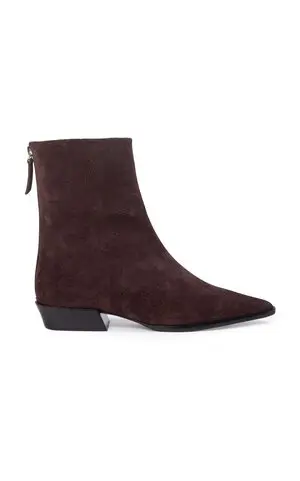 BLACK SUEDE STUDIO Esme Suede Boots Brown