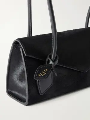 Alaïa Le Teckel Small Calf Hair Shoulder Bag