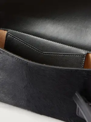 Alaïa Le Teckel Small Calf Hair Shoulder Bag