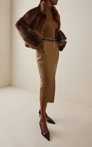 Nour Hammour Cameron Shearling Jacket