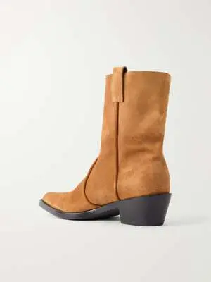 Khaite Clive 35 Suede Ankle Boots