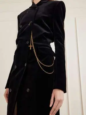 Khaite Toned Wallet Chain