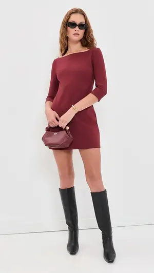 REFORMATION Marceline Knit Dress