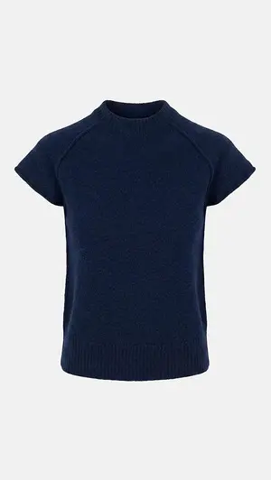 JIL SANDER Kimono Sleeve Wool Top