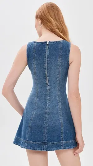REFORMATION Kehlani Denim Mini Dress