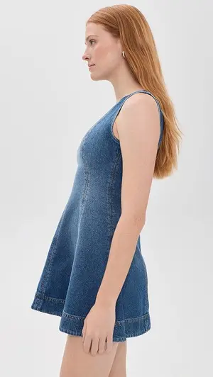 REFORMATION Kehlani Denim Mini Dress