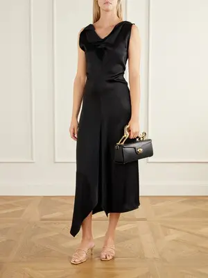 LANVIN Leather Clutch With Cheetah Top Handle