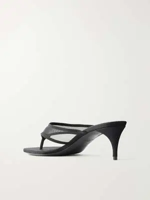 Alaïa Infra 55 Tulle Sandals