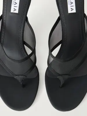Alaïa Infra 55 Tulle Sandals
