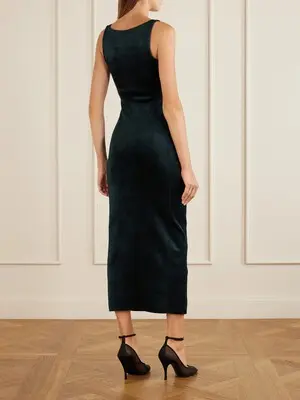 Alaïa Velvet Midi Dress