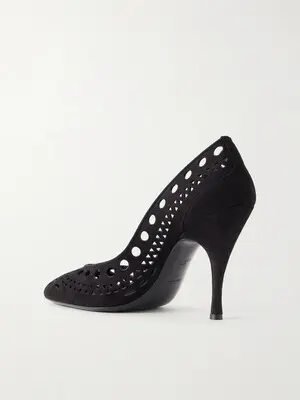 Alaïa Vienne 100 Suede Pumps